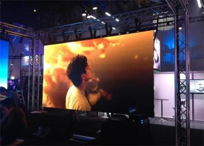 China Die Casting Aluminum Cabinet Indoor Full Color LED Display P3.91 500x1000mm for sale