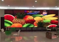 China P3 Indoor LED TV Wall 1200cd/m2 Brightness Iron or Die-Cast Aluminum Panel for sale