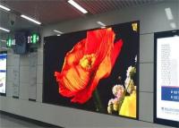 China P3 Indoor LED TV Wall 1200cd/m2 Brightness Iron or Die-Cast Aluminum Panel for sale