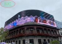 China Outdoor Advertising LED Screen 6mm Pixel Pitch 960x960mm Cabinet IP65 High Brightness for sale