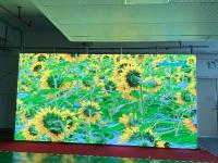 China Full Color P3 Indoor LED Display 576x576mm Die Casting Aluminium Cabinet Backstage Screen for sale