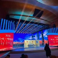 China Full Color P3 Indoor LED Display 576x576mm Die Casting Aluminium Cabinet Backstage Screen for sale