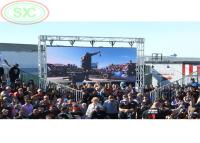 China P6 Outdoor Rental LED Display 576x576mm Die Cast Aluminum Cabinet 6500cd Brightness for sale