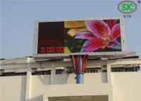 China Outdoor Full Color LED Display P10 DIP 160x160mm 10000pixels/m² High Brightness for sale