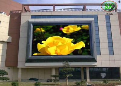 China Outdoor LED Billboard 192x192mm for Shopping Mall High Brightness P10 Display for sale
