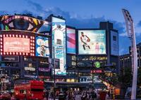 China P6 P5 LED Display Billboards Outdoor Waterproof IP65 - 128x128mm Module Size, 62,500 Pixels/m² for sale