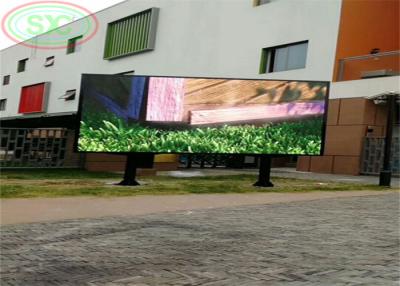 China Full Color Outdoor P10 LED Display 640x640mm Die Casting Aluminum Cabinet 1200cd/m² for sale
