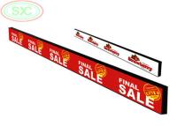 China High Clarity IP45 1R1G1B Shelf LED Display Billboard SMD 1.875mm Pixel Pitch 600x60mm for sale