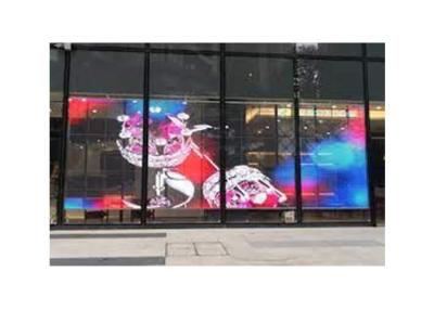 China Indoor Mesh Screen LED Display SMD 2525 7.8125-15.625mm Pixel Pitch 70-90% Transparency for sale