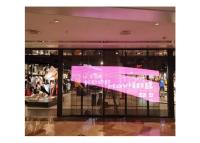 China Indoor LED Mesh Screen 31.25mm Pixel Pitch 70% Transparency for Shop Window Fixed Installation for sale