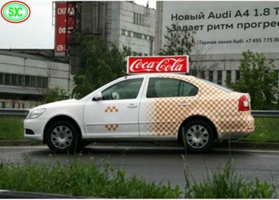 China P4 Full Color LED Car Sign with WiFi Remote Control IP65 Waterproof 320x160mm for sale