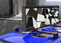 China Highly Durable Car LED Panel with Asynchronous Control Drive Mode and Symbol Display Function for sale