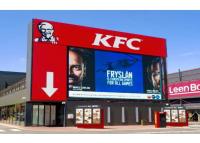 China Outdoor Full Color LED Display P10 320x320mm IP65 Waterproof 1/2 Scan for sale