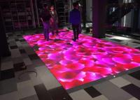 China SMD3535 Full Color LED Dance Floor Panel 4.81mm Pixel IP65 Waterproof for sale
