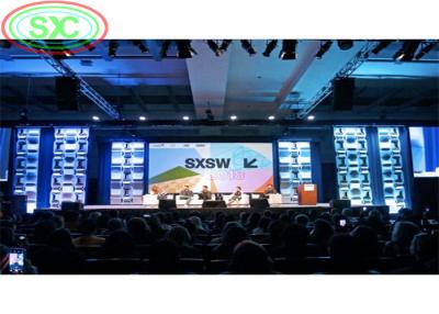 China Indoor Rental LED Display P3 576x576mm 192x192mm Module 32x32 Dots 1920Hz for sale