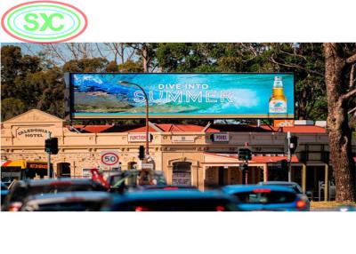 China Outdoor P6 LED Display 960x960mm 6000cd/m2 Asynchronous System for 3D Advertising for sale