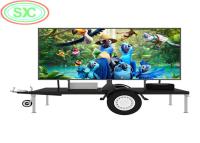 China P6 6mm Car LED Sign Display 6500cd High Brightness Multimedia Control System for Truck Advertising for sale
