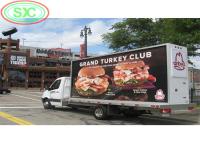 China Mobile Truck LED Display 60Hz Refresh Rate 5000-8000 Nits Outdoor Advertising Screen for sale
