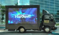 China Outdoor P4 Mobile LED Display Full Color 768x512mm Cabinet IP65 1920Hz Refresh Rate for sale