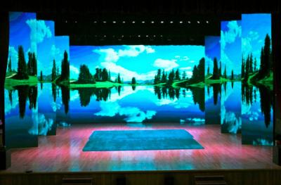 China P2.6 Big Stage LED Screens , High Resolution SMD large led displays Brightness 1200 for sale