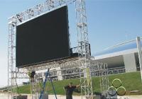 China P10 Outdoor LED Display Screen SMD 960x960mm Die Casting Aluminum IP65 Waterproof Full Color Video Wall for sale