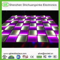 China P8.9 Portable LED Digital Seamless Dance Floor 500x500mm IP65 Waterproof Party Floor Display for sale