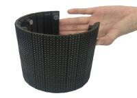 China P2 Fine Pixel Pitch Indoor LED Display High Definition Flexible Curve Billboard 250000 Pixels for sale