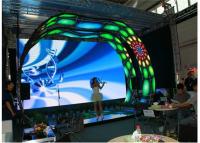 China P2 Fine Pixel Pitch Indoor LED Display High Definition Flexible Curve Billboard 250000 Pixels for sale