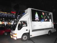 China IP65 Outdoor Mobile Truck LED Display P5 6000nit Lightweight 960x960mm Cabinet for sale