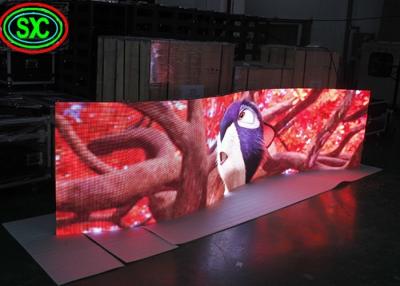 China P4 Indoor SMD Flexible Soft LED Display Module with 4mm Pixel Pitch and 400-1500Hz Refresh Rate for sale
