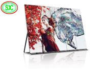 China P1.25 Indoor RGB Portable Standing LED Poster SMD1515 320x160mm High Definition for sale