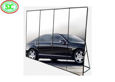 China SCXK P4 Indoor LED Smart Poster Portable 320x160mm for Shops Remote Control for sale
