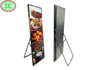 China P3 HD Indoor LED Digital Poster Display 5cm Thin 111,111 Pixels/m² 2500cd/m² Brightness for sale