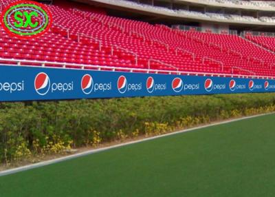 China Outdoor P10 Full Color LED Display 320x160mm 3000Hz 1R1G1B for Stadium Perimeter for sale