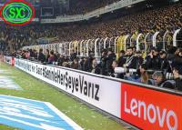 China P10 Portable Waterproof Full Color Stadium Perimeter LED Display 10000pixels/m² 8000cd/m² for sale