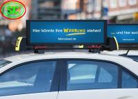 China SCXK P3 96x32 cm Car LED Sign Display 3mm Pitch 320x106 Resolution Outdoor Vehicle Screen for sale