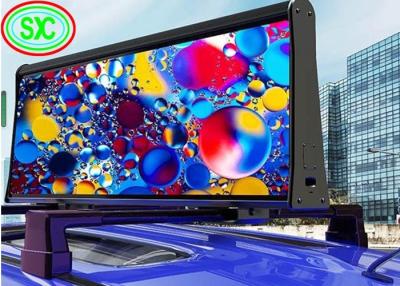 China P5 IP65 Waterproof LED Taxi Top Display 4G 3G Control Car Roof Sign Board for sale