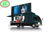China IP65 Outdoor Full Color 10mm Truck LED Display SMD 3535 960x960mm for sale
