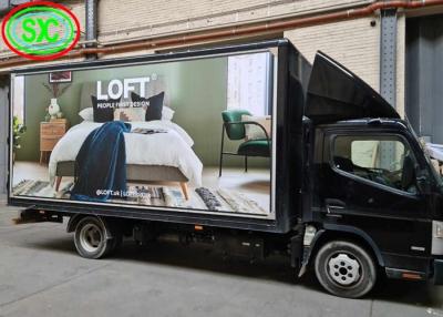 China Outdoor Waterproof LED Advertising Truck Display P6 High Brightness Epistar Chip 320x160mm for sale