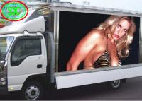 China Outdoor Full Color Mobile Truck LED Display Panel P10 8000cd Waterproof Billboard for sale