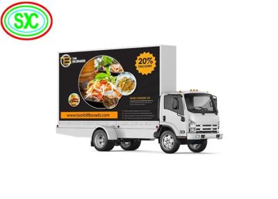 China P3 60Hz Mobile Truck LED Display Screen 5000-8000 Nits IP65 Outdoor Advertising for sale