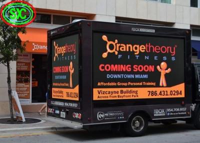 China Outdoor Full Color Mobile Truck Trailer LED Display P6 192x192mm Module IP65 for sale