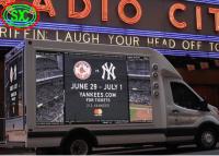 China P6 Outdoor Mobile Truck LED Display 27778 Pixels 3G WIFI Control Meanwell Power Supply for sale
