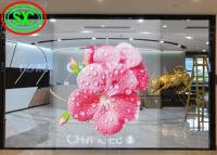 China P10.42 Transparent Glass LED Screen 83% Transparency 800W for Window Display for sale