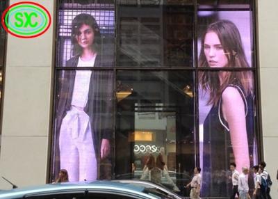 China Waterproof IP43 Translucent LED Display Aluminum Cabinet 6.2kg SMD2121 for sale
