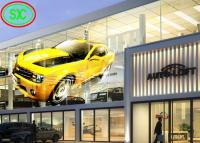 China P3.9 P7.8 Indoor 5000cd/m2 Transparent Led Screen for sale