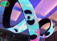 China Smart P3.91 Curved Video Wall Displays Soft Modules For Indoors for sale
