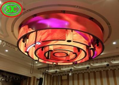 China P6 Indoor Full Color LED Display 27777 Dots per Sqm Curve Flashing Screen Novar System for sale