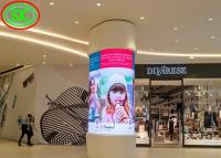 China Indoor Round Column Flexible Curve Stage LED Display Screen P3 P3.9 Energy saving for sale