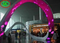 China Indoor 3.91mm Pixel Pitch 360 Degree Sphere LED Display Screen 500x1000mm Cabinet for sale